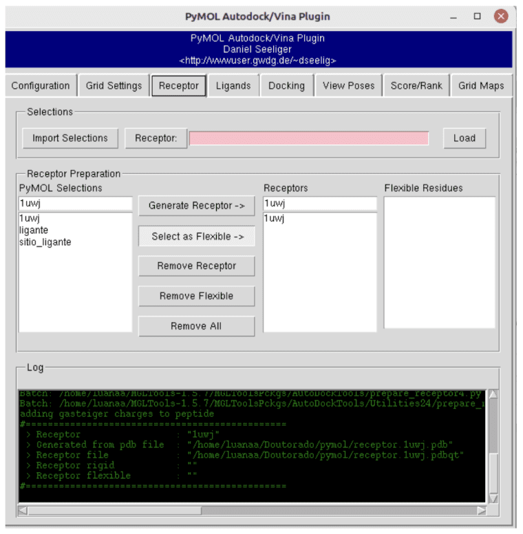 Re Docking Molecular Utilizando O Pymol E Autodock Vina Bioinfo