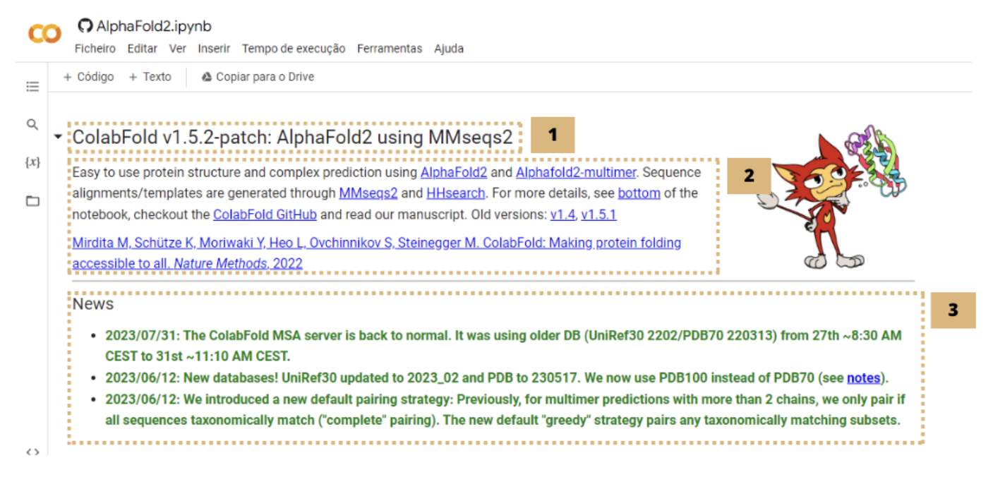 ColabFold: uma ferramenta web para modelagem de proteínas – BIOINFO